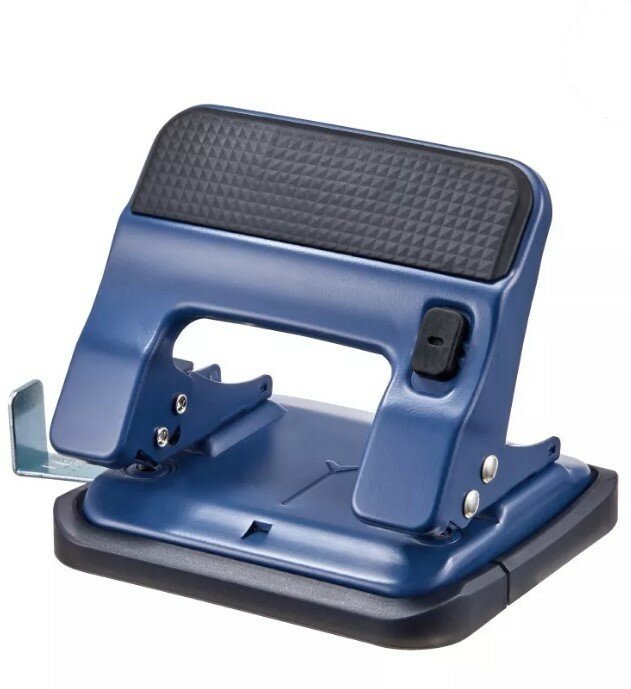 Дырокол Kw-Trio 09616BLUE макс:30лист. металл синий отв:2