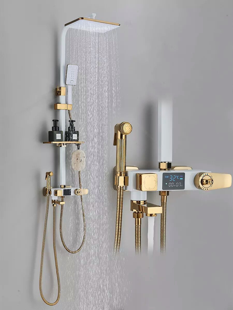 Многофункциональные термостатические смесители для душа