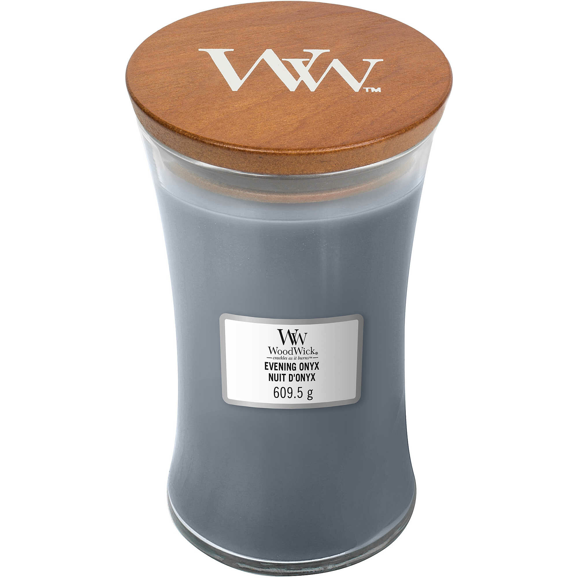 Woodwick/ Свеча большая Вечерний оникс 610гр