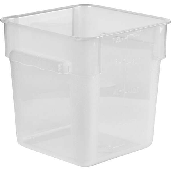 Контейнер для хранения продуктов без крышки полипропилен 8л