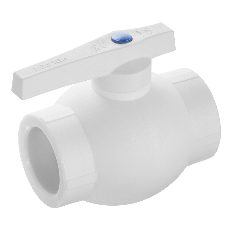 Кран шаровой полипропиленовый Valfex 40 мм (10144040П) Valfex 10577/217511/10144040П