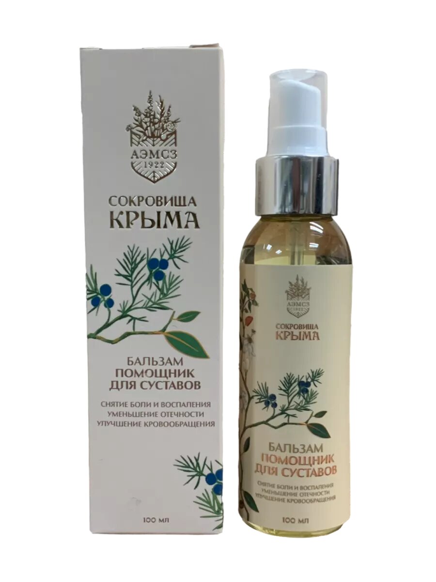 Бальзам «Помощник» для суставов алуштинский