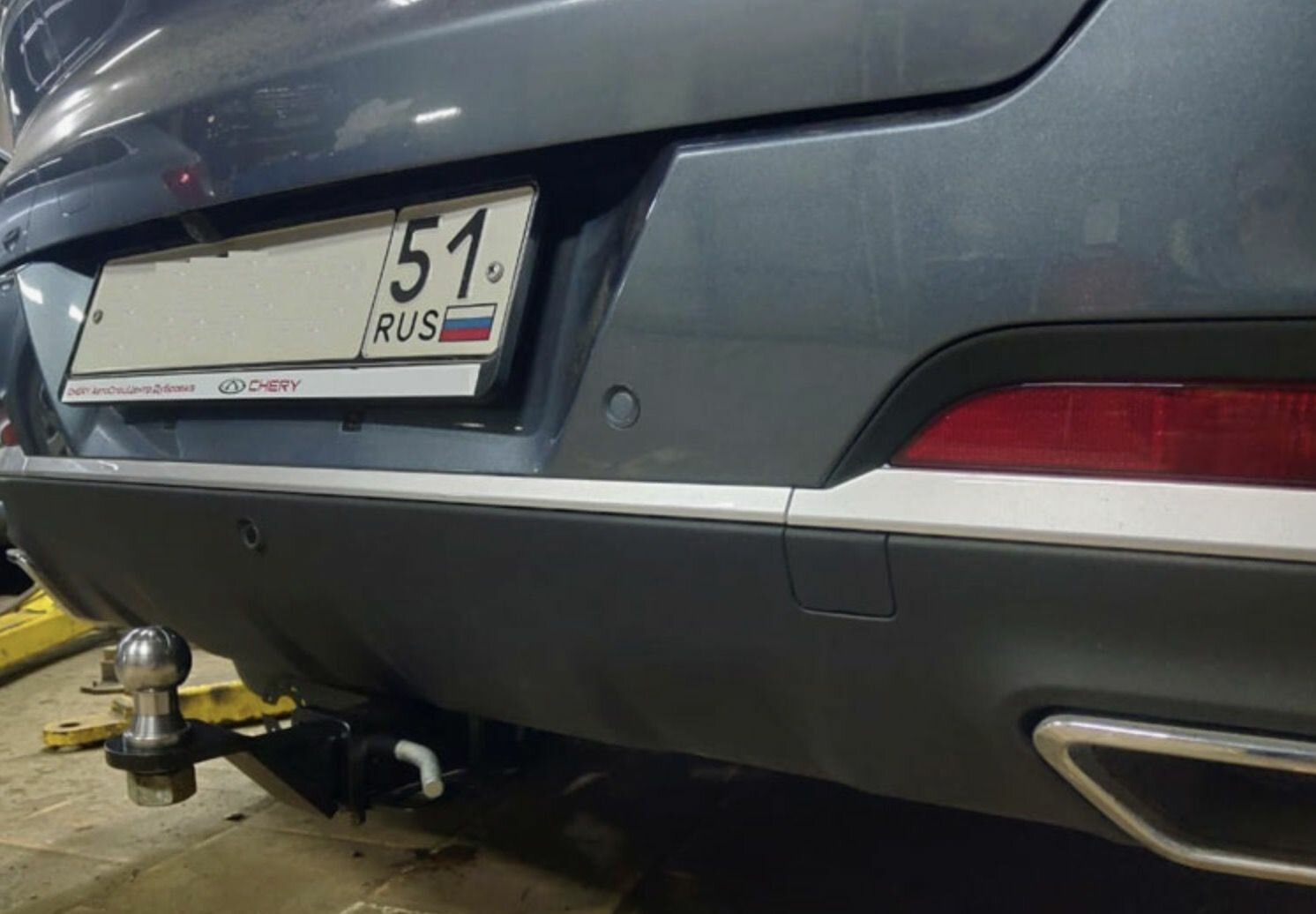 Фаркоп с элект. Smart, на Chery Tiggo 7 Pro 2020-(включая Pro Max), Xcite X-Cross 7 2024- (паспорт и сертификат в комплекте) FA 0390-E, Бизон