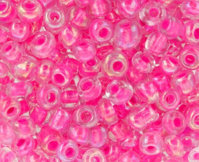 Бисер круглый Zlatka art: GR204-11 яр. розовый 10 гр. 1шт.