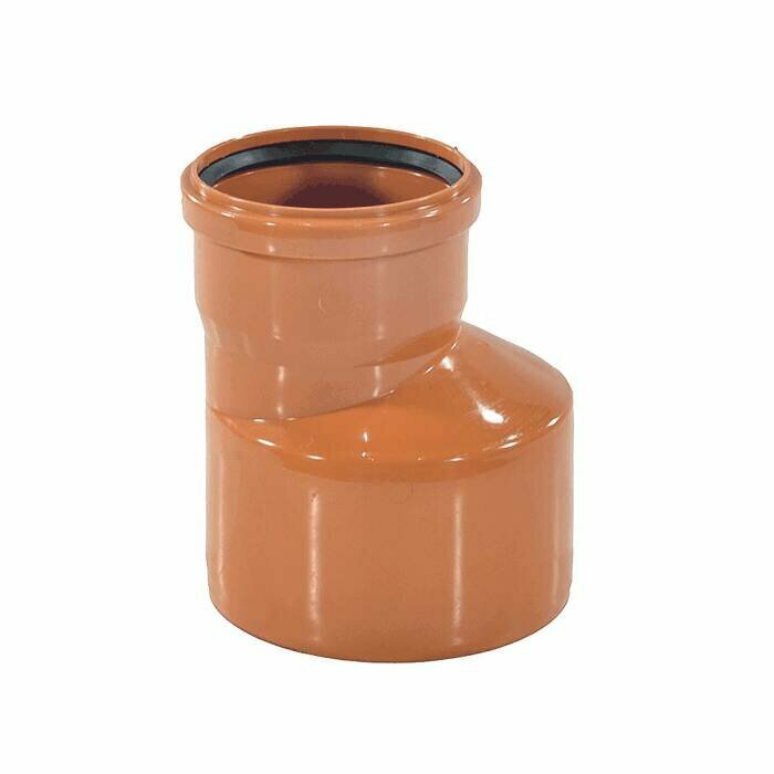 Переход PP-B эксцентрический коричневый Дн 160х110 б/нап в/к VALFEX 35160110