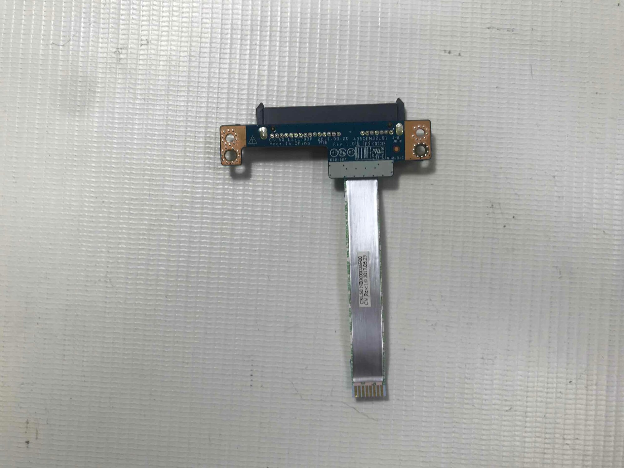 Плата SATA HDD/SSD HP 15-BS018UR LS-E793P
