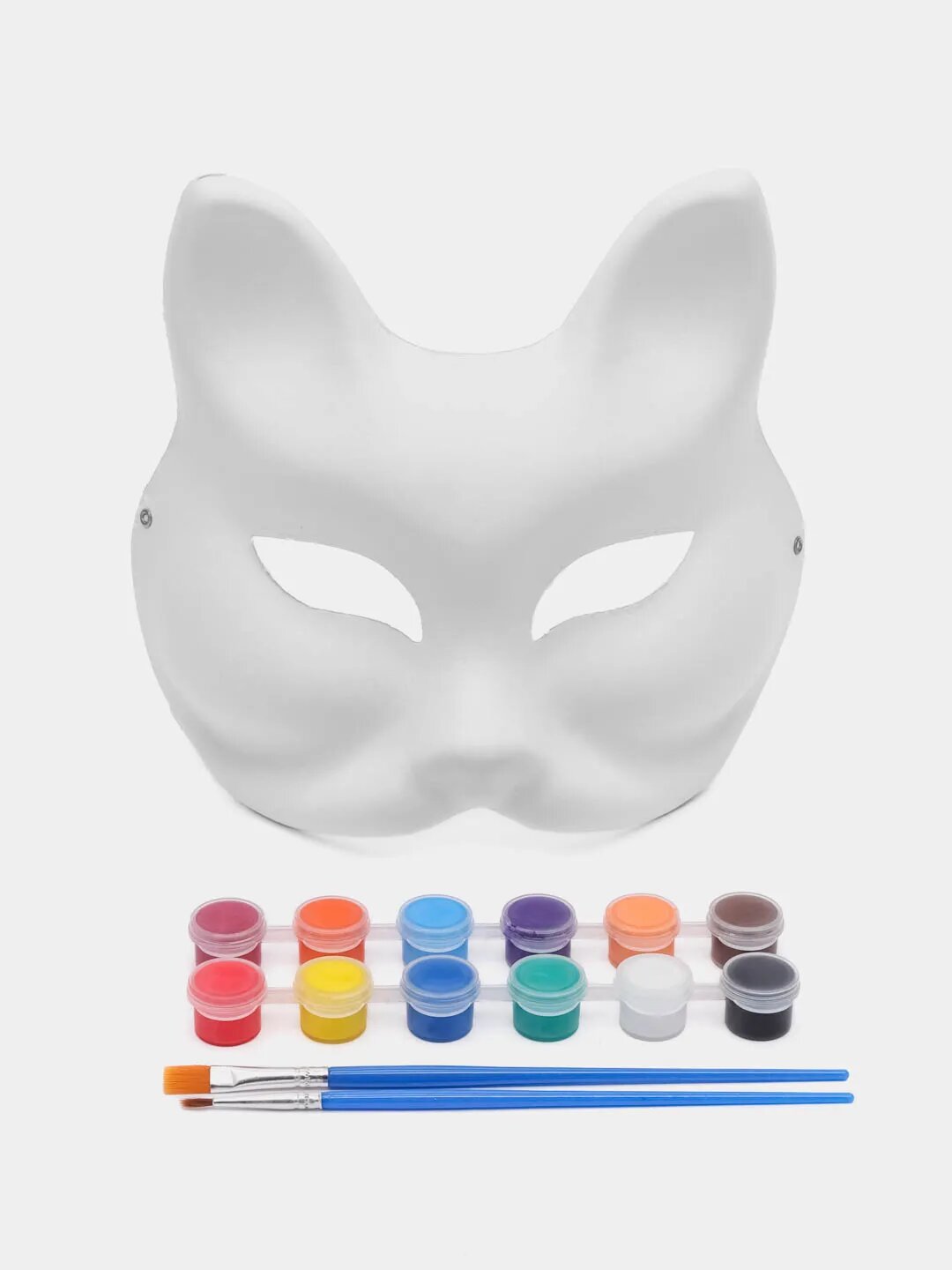 Набор для раскрашивания Кошка, для квадробики и декорирования, 12 цветов, белый, универсальный