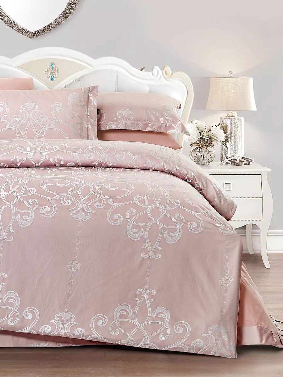 Постельное белье евро жаккард La collection du Louvre