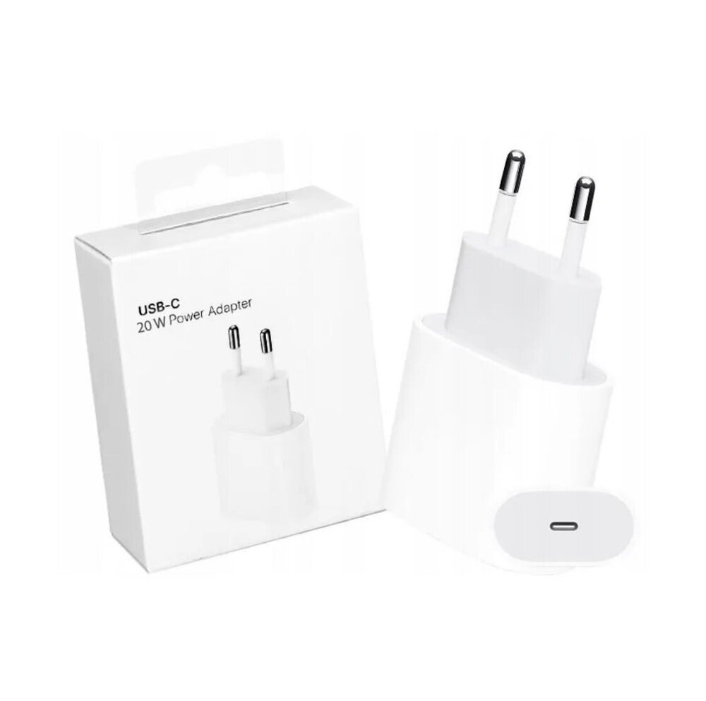 Адаптер питания Foxconn UCB-C Power Adapter 20W для быстрой зарядки iPhone и iPad