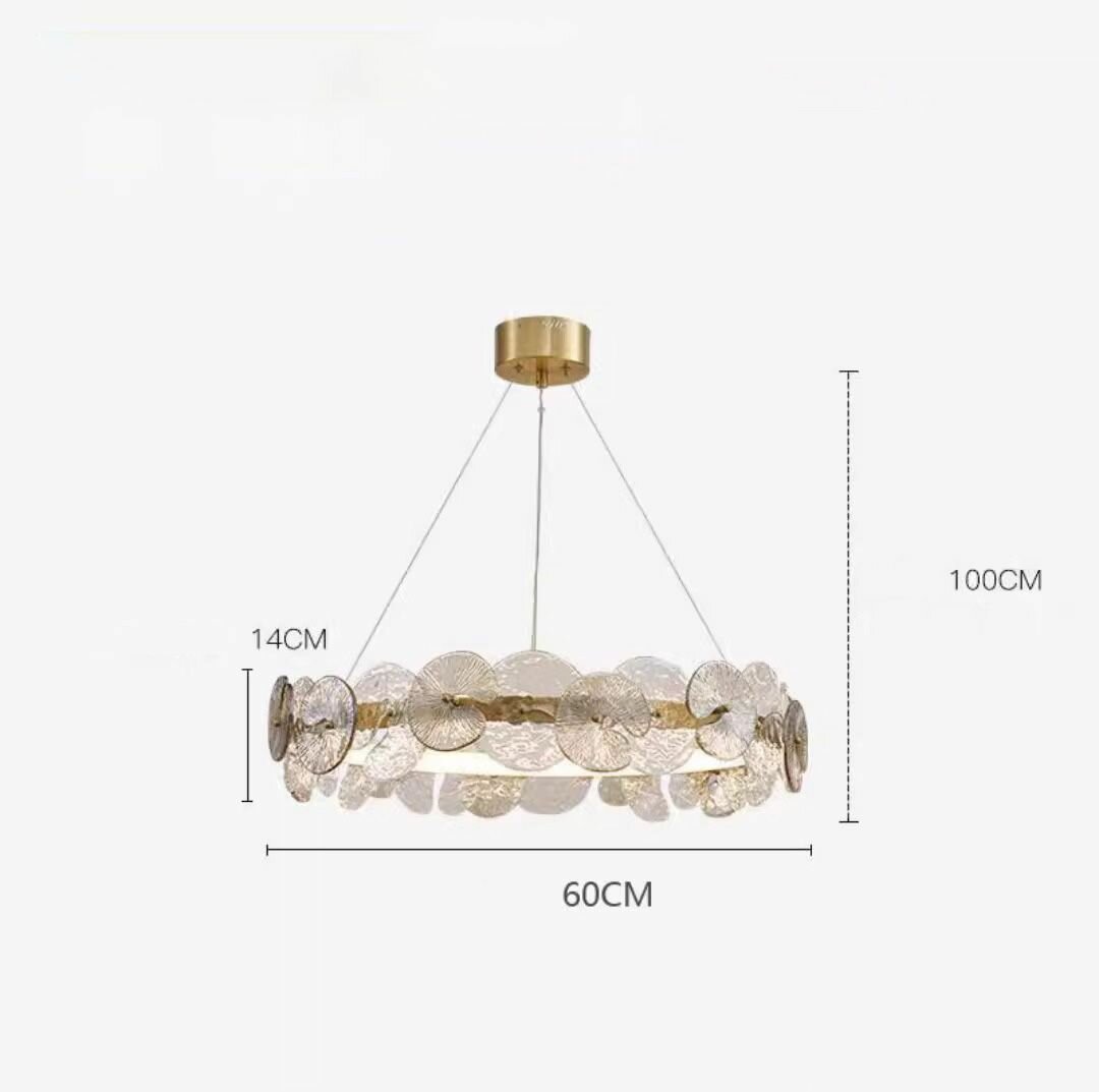 Люстра LJHI, 3 цвета, LED, IP44, для дома, ресторана, магазина, 15 м²