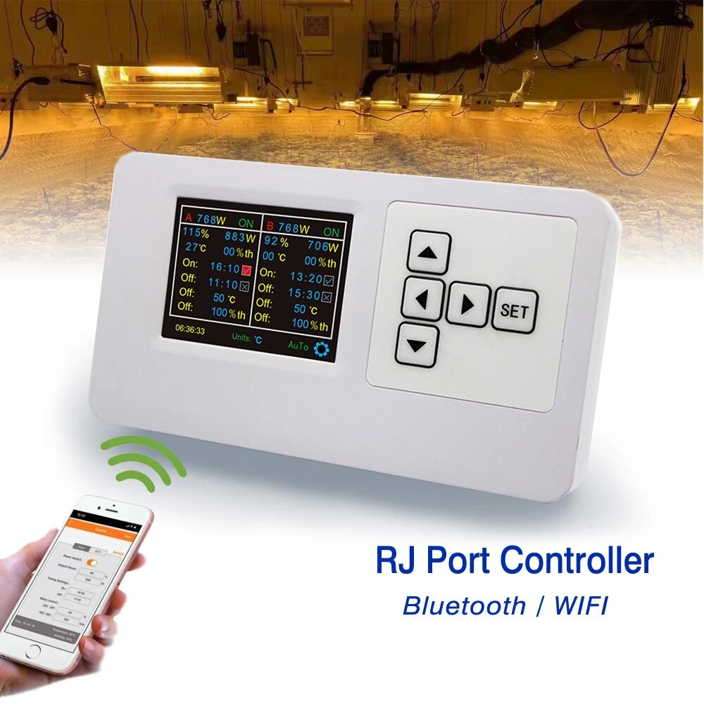Светильник для растений SUFEMOTEC белый, WIFI Style