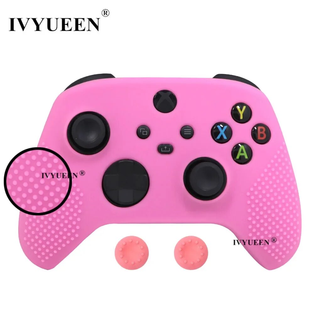 Защитный силиконовый чехол IVYUEEN для контроллера Xbox Series X S Pink