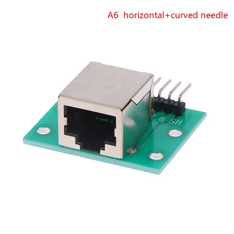 1 шт. плата адаптера RJ45 к модульному адаптеру Ethernet XH2.54 сетевой интерфейс + коммутационная плата + контактный разъем