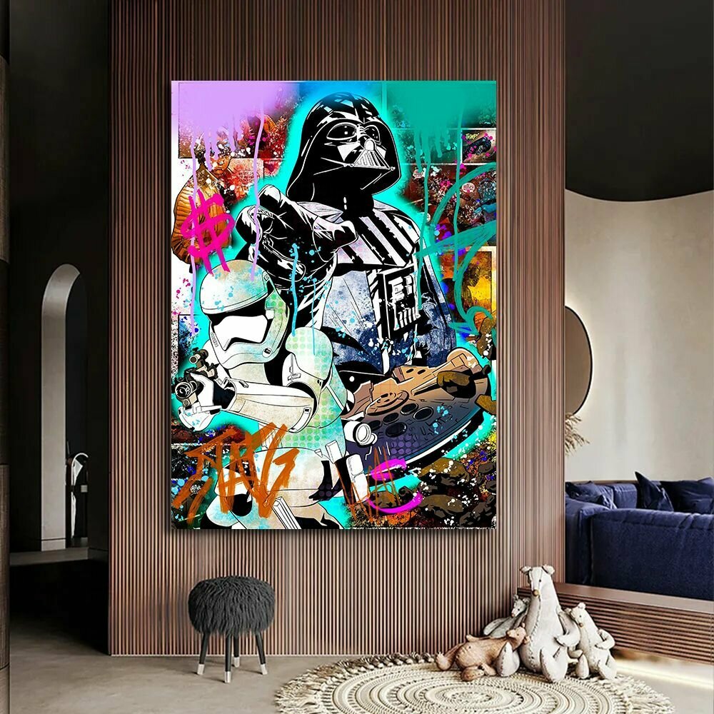 Дарт вейдер / Звездные Войны, 20х30 см. Картина в интерьер / на стену, Энакин Скайуокер