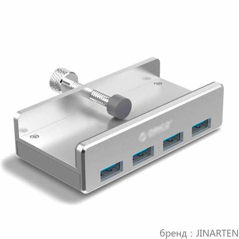 Хаб USB 3.0 MH4PU на 4 порта USB 3.0 для крепления на стол или к монитору