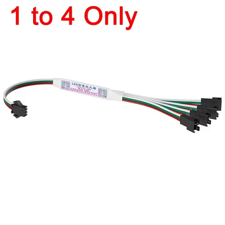 Veromount SPI Сигнал Усилитель для Пиксельной Ленты 1 to 4