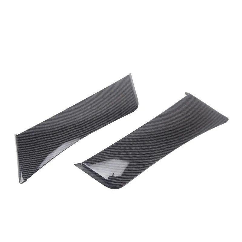 Заднее боковое крыло, дверные совки, пластина для автомобиля Mustang, крышка для Rear-Carbon Black