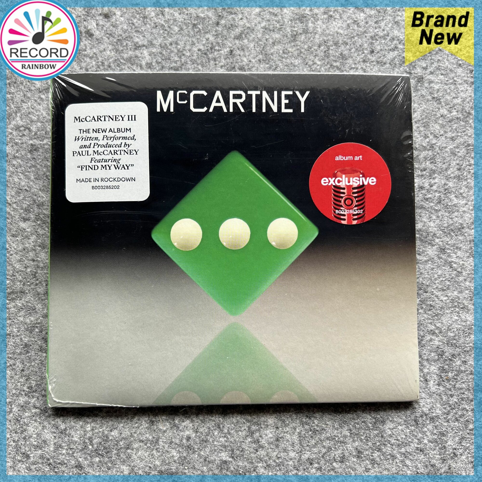 Paul McCartney Mccartney III CD Совершенно новый Запечатанный Альбом