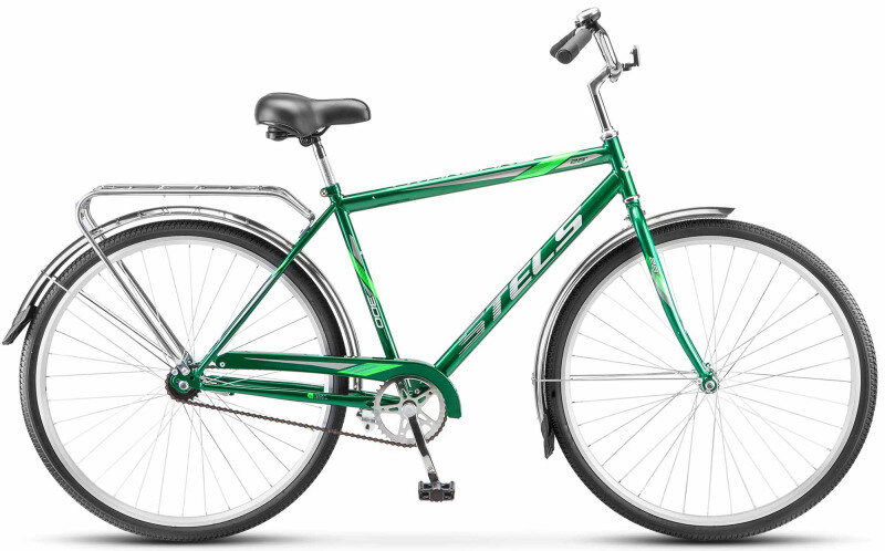 Комфортный велосипед Stels Avangard 300 Z010 (2025) 20" Темно-зеленый (175-185 см)