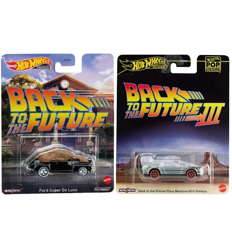 Hot Wheels Back to the Future Time Machine 1965 — фото 1