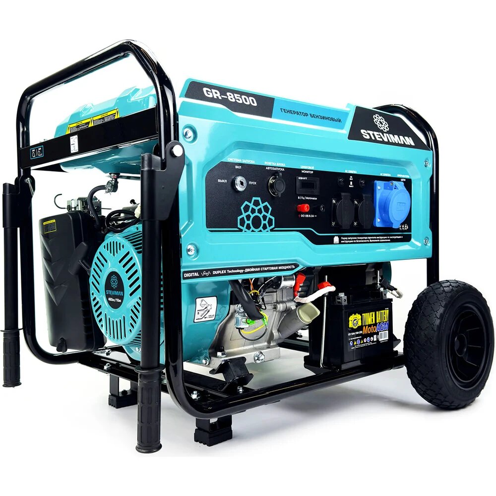 Бензиновый генератор Steviman gr-08500-2402