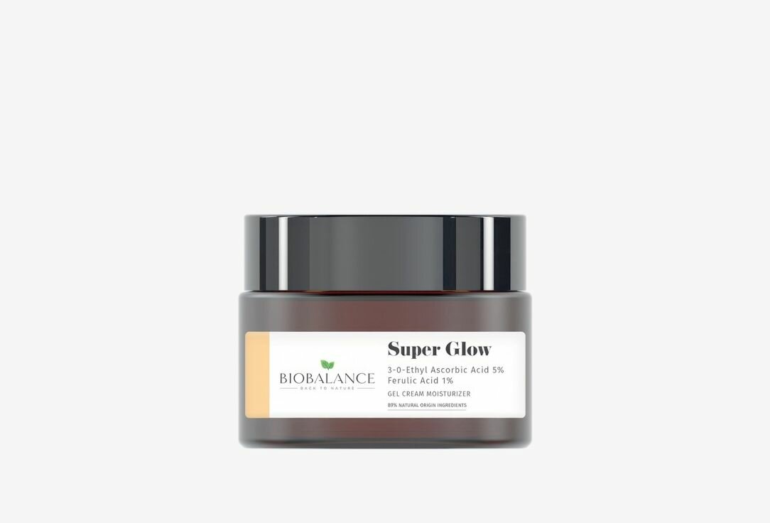 Гель-крем для лица BIOBALANCE SUPER GLOW 3-O-ETHYL ASCORBIC 50 мл