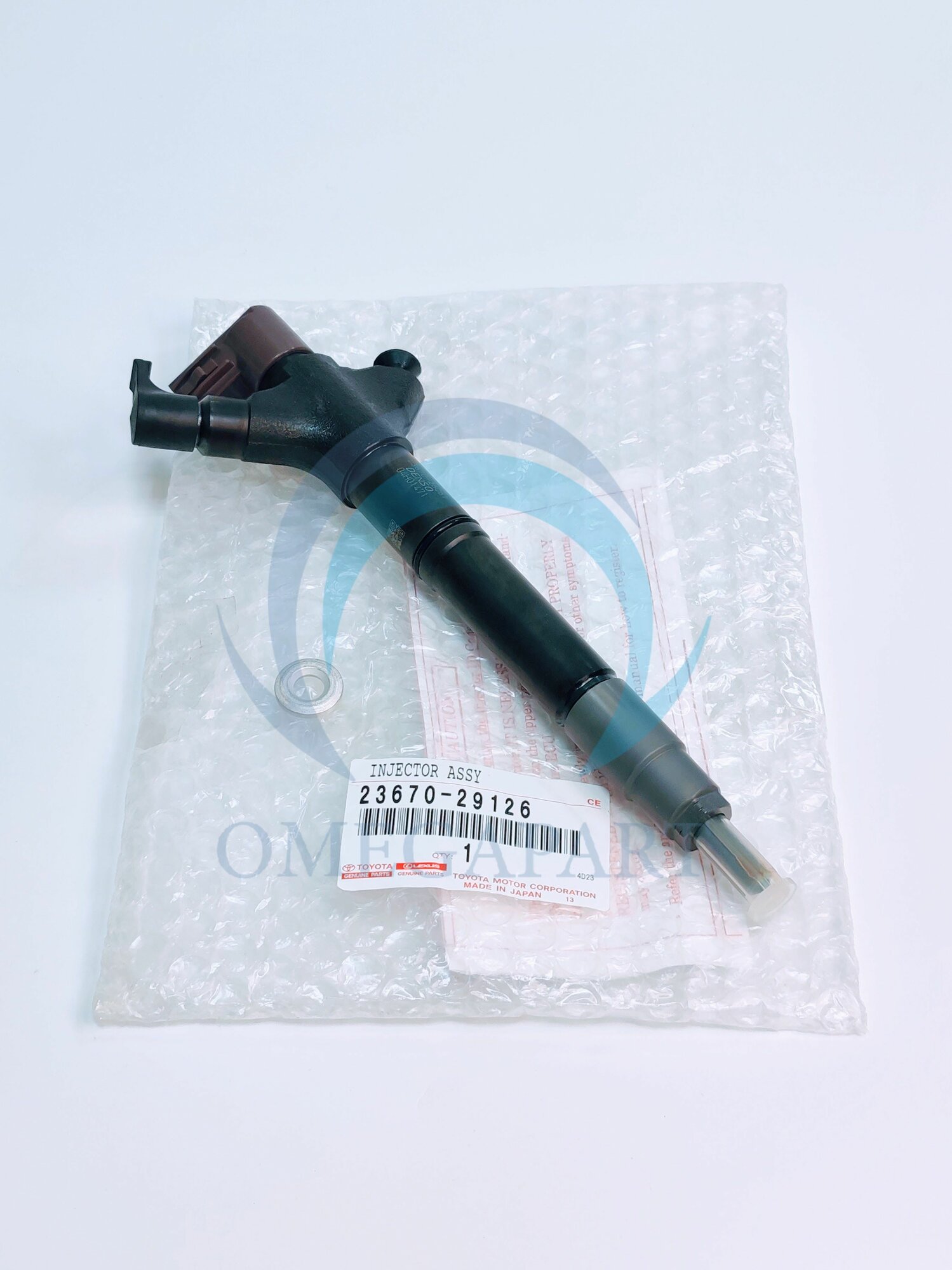 Форсунка топливная для 2AD-FTV, Toyota 2367029126