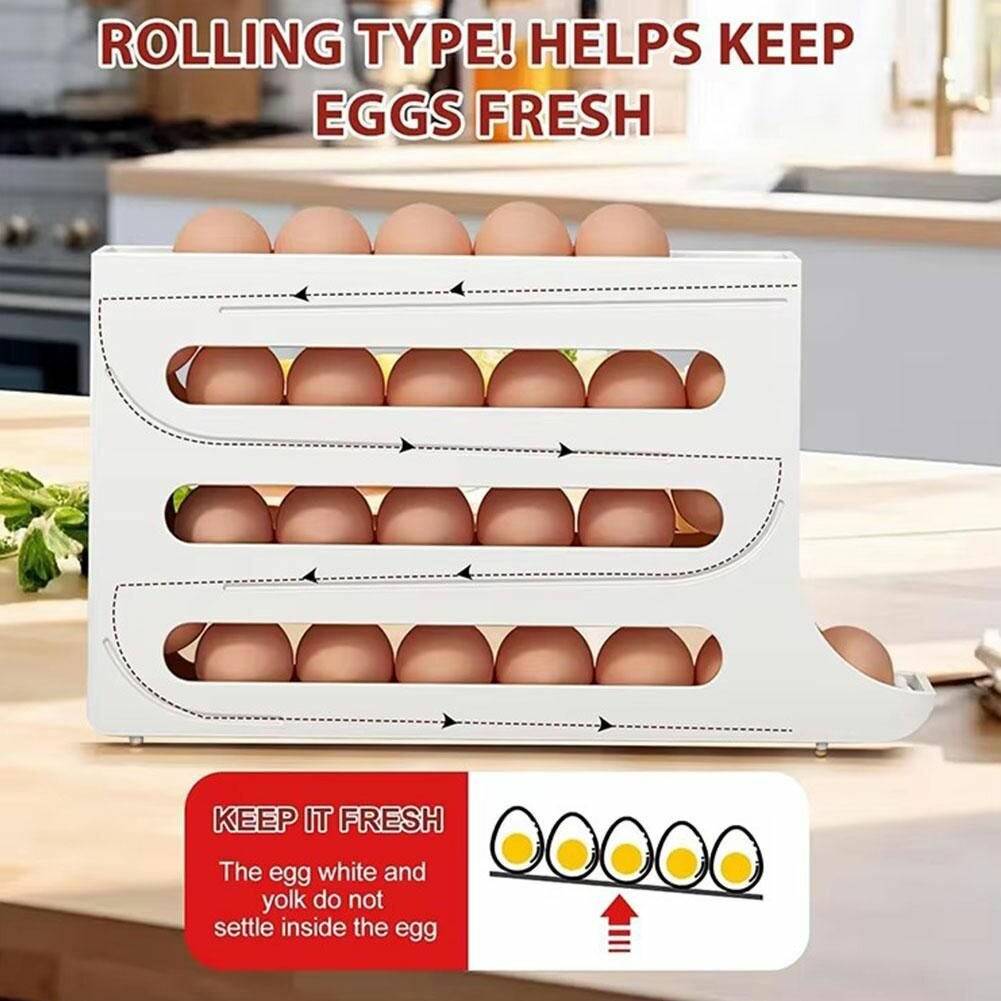 1 шт Органайзер для холодильника "для яиц", Ящик для хранения яиц