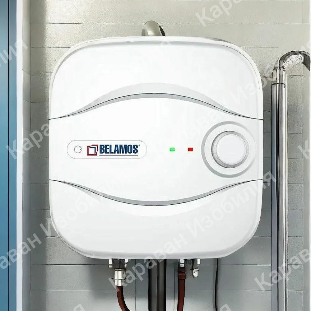 Водонагреватель накопительный BELAMOS ENW-10-NAD 10 литров, нагрев до 75 градусов, для дачи и дома беламос