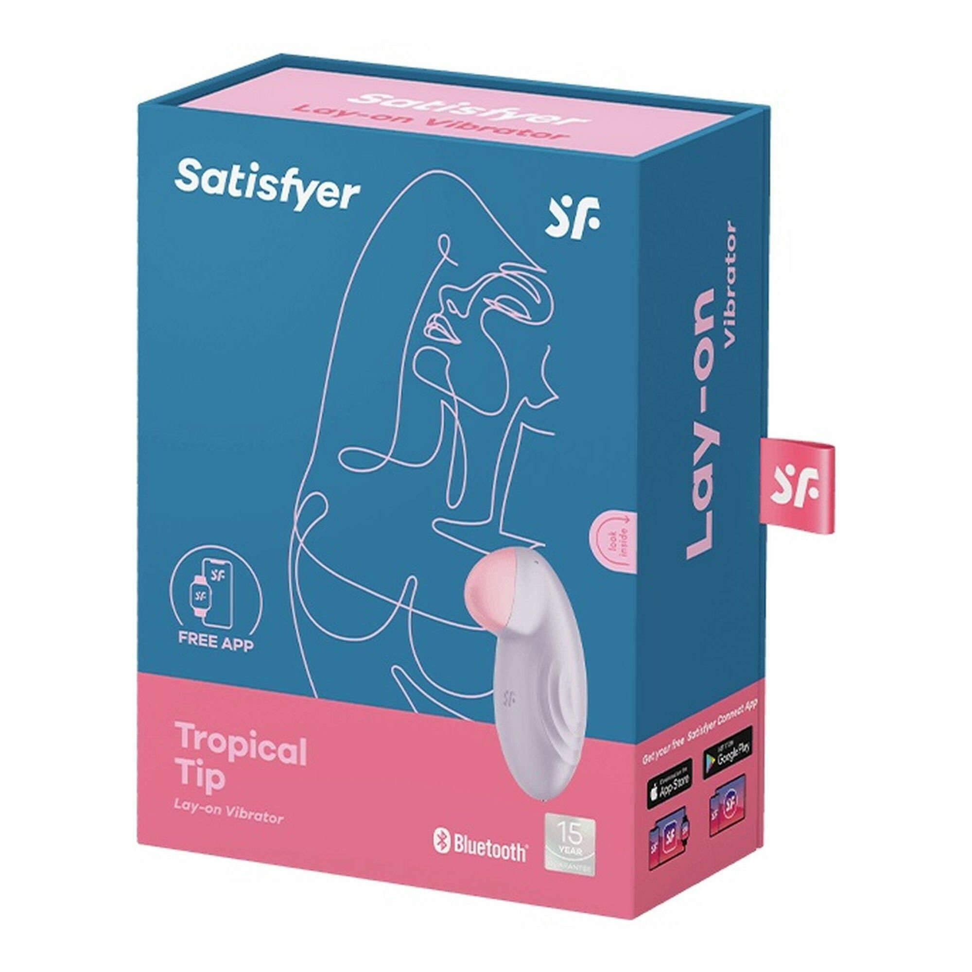 Стимулятор клитора Satisfyer Tropical Tip Lilac