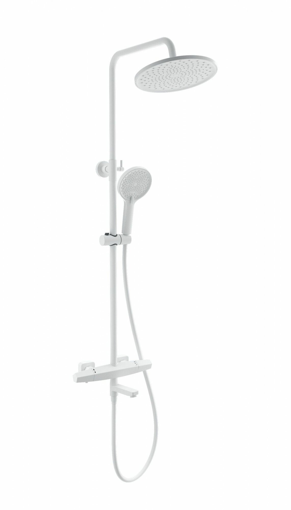 Душевая система с термостатом Wonzon&Woghand WW-B3046-A1-MW, Белый матовый