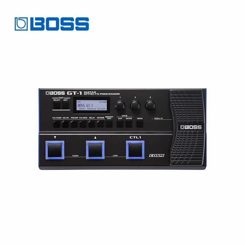BOSS GT-1 Профессиональная гитарная педаль Электрогитара Мультиэффекты Комплексный процессор эффектов