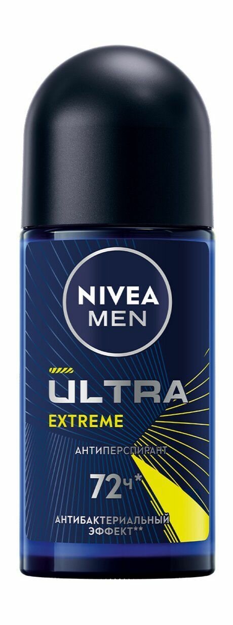 NIVEA Антиперспирант ролик Ultra Extreme муж, 50 мл