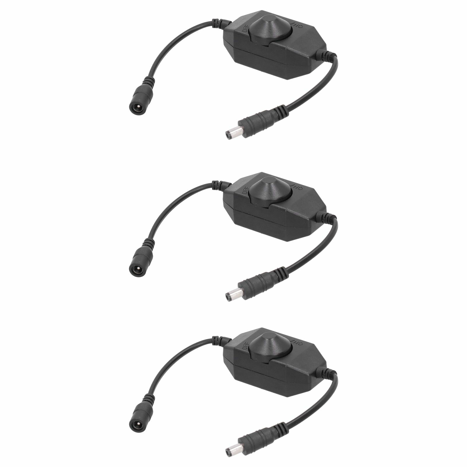 3 шт. светодиодные ленты, диммер, адаптер, регулируемая яркость, ручная ручка контроллера постоянного тока 12 В-24 В