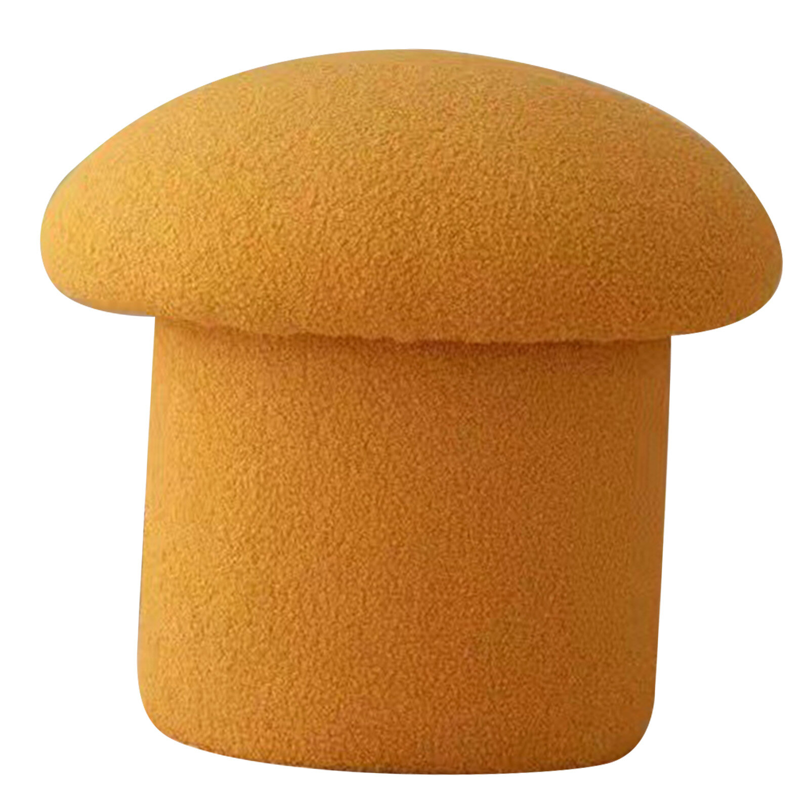 Диван-скамейка Простой Современный Эластичный Комфортный Мягкий Круглый Подставка из Сосны Для Домашнего Украшения Желтый