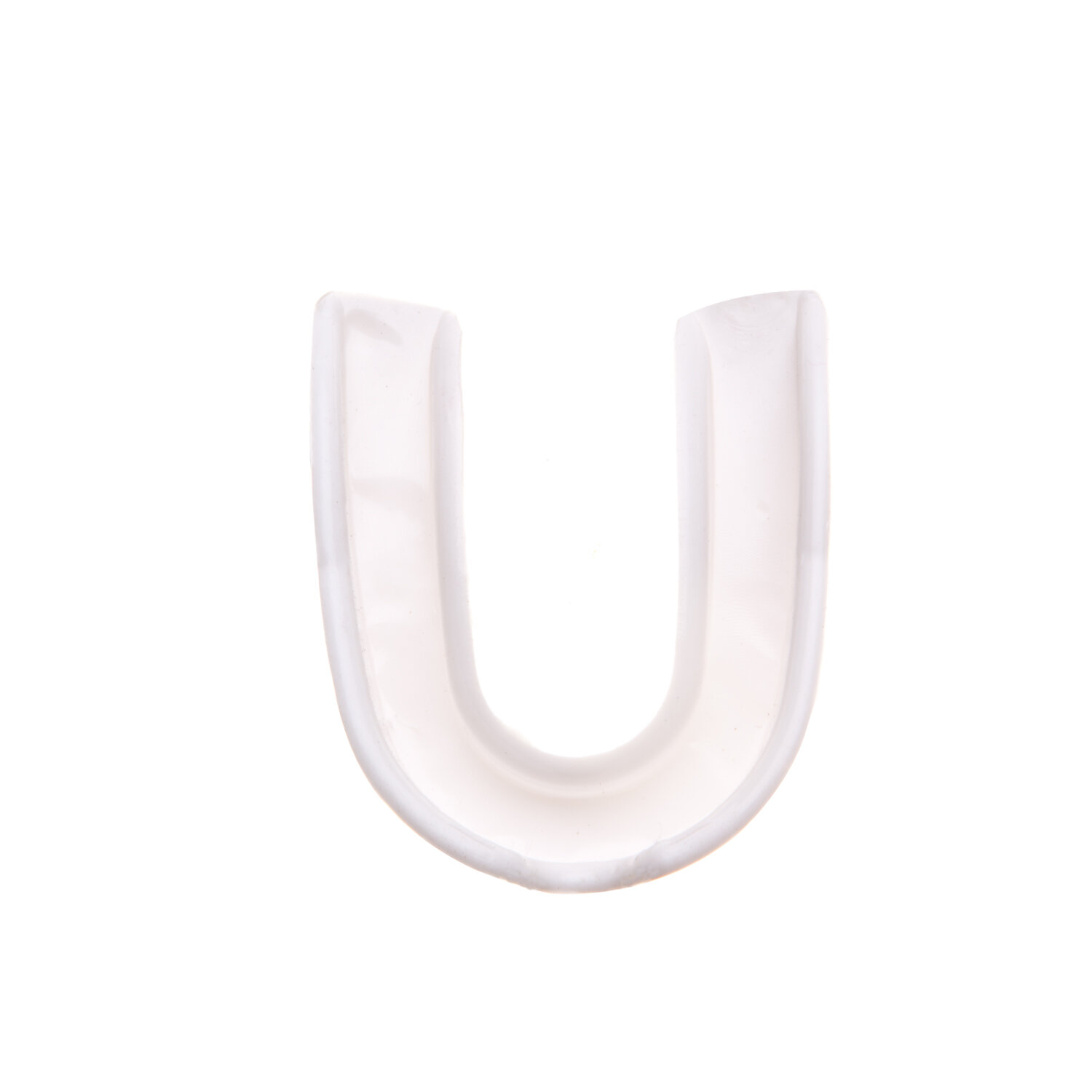 Капа боксерская БоецЪ "Bmg-32", силикон, защита зубов, антибактериальная, белая