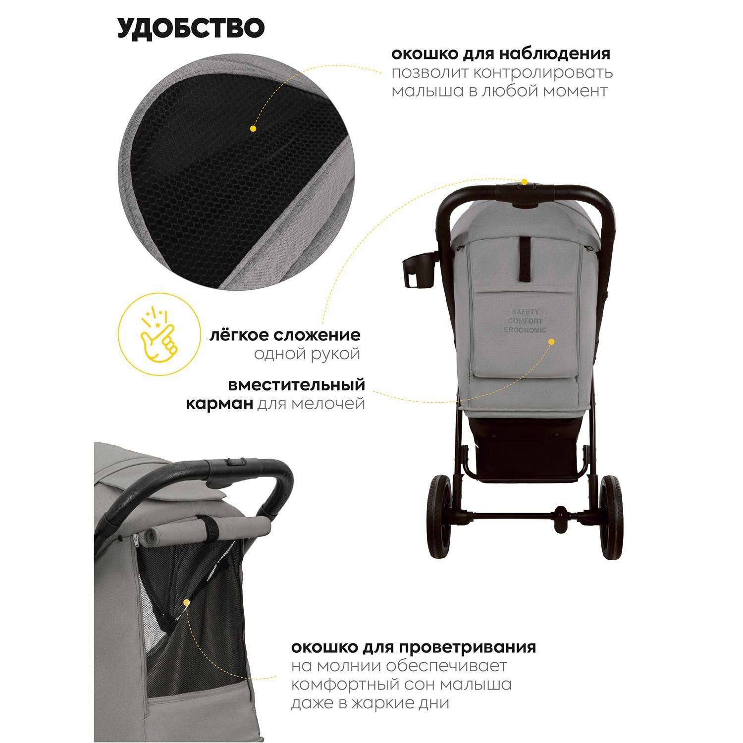 Коляска прогулочная — фото 1