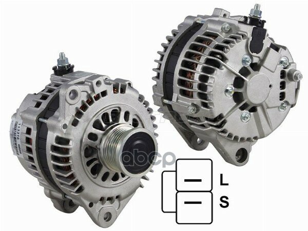 Генератор NISSAN X-TRAIL/MURANO/TEANA 2.0/2.5 03- QR20DE/QR25DE 12V 110A Sat арт. ST-23100-AU400N