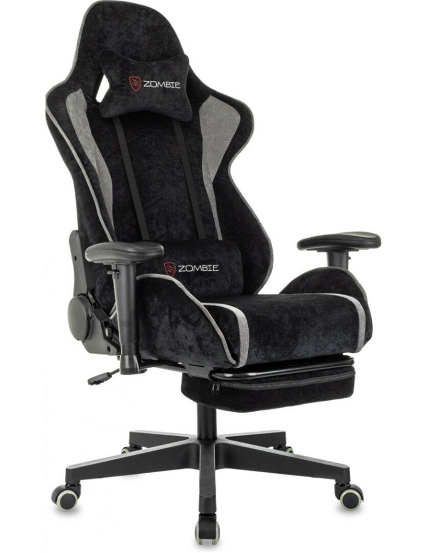 Кресло Zombie Drift/F черный/серый (ZOMBIE DRIFT/F B)