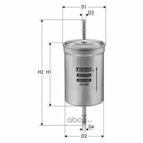 Фильтр топливный Audi A3 <03/A4/A8, Skoda Octavia, VW Bora/Golf/Passat/Transporter, Volvo V70 Tecneco in70