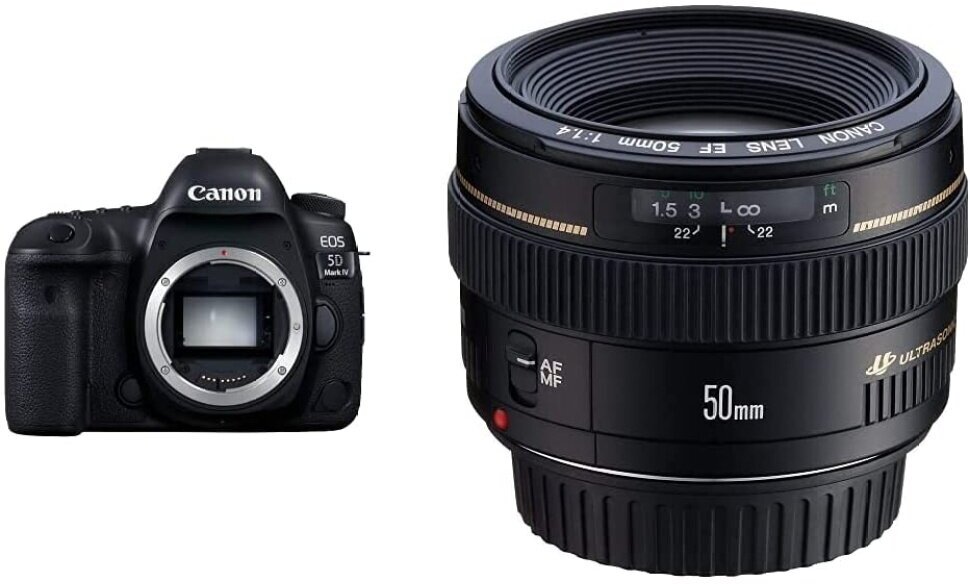Фотоаппарат Canon EOS 5D Mark IV Kit EF 50mm f/1.4 USM – профессиональный комплект