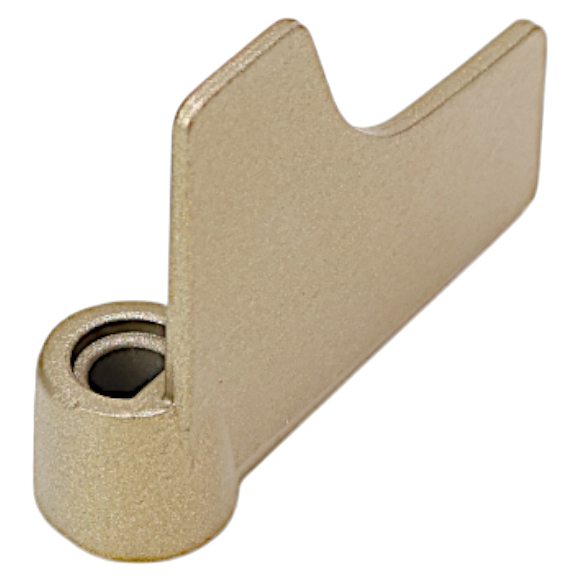 Лопатка для хлебопечки, высота 49/18 мм, длина 67 мм, диаметр посадки 8х6,5 мм