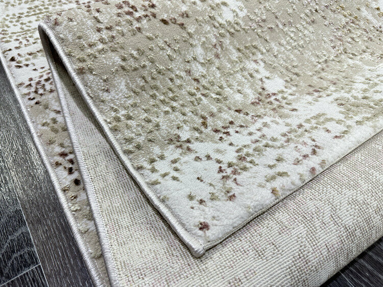 Ковер, Прямой, Бежевый, Коричневый, Белый, Современный, на пол, в гостиную, спальню, в ассортименте (120 см. на 180 см.)