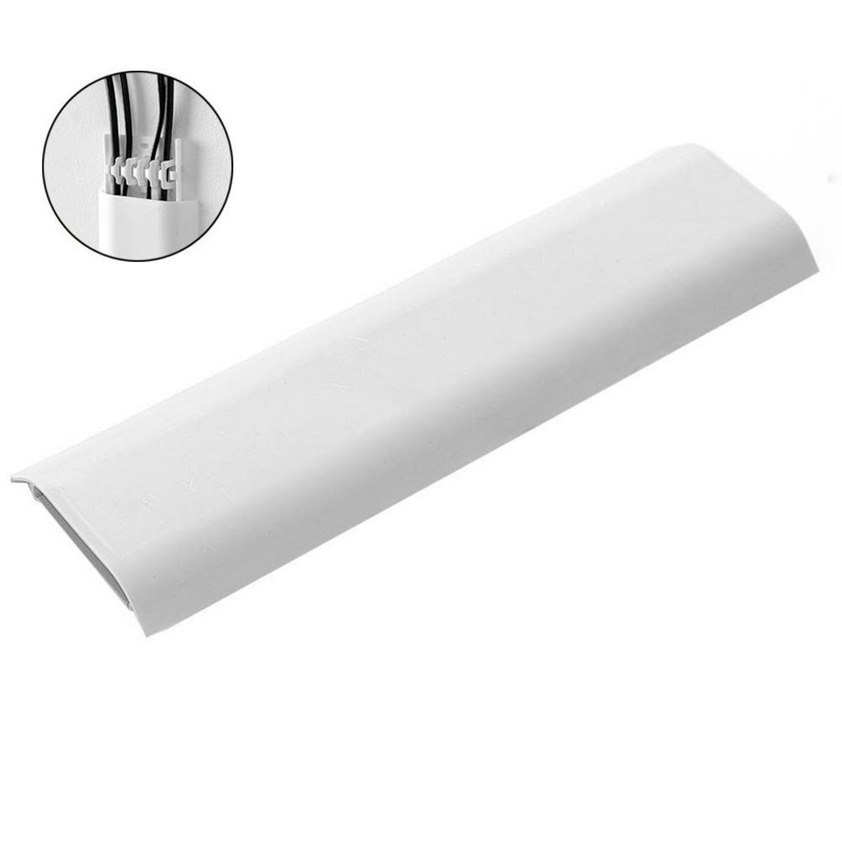 【 ETOP 】 Крышки для настенного кабельного управления, под покраску, плоская конструкция, скрывает 11,8-дюймовый настенны