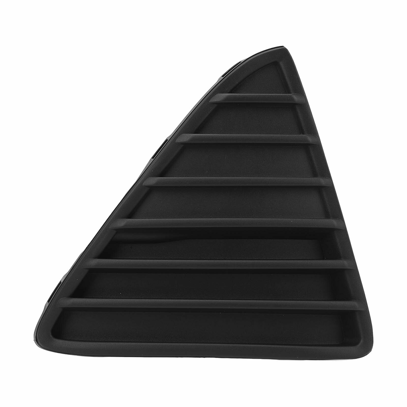 Треугольный молдинг решетки радиатора переднего бампера, черная, высокопрочная накладка на решетку для Ford Focus 2012-2014, правая сторона, замена