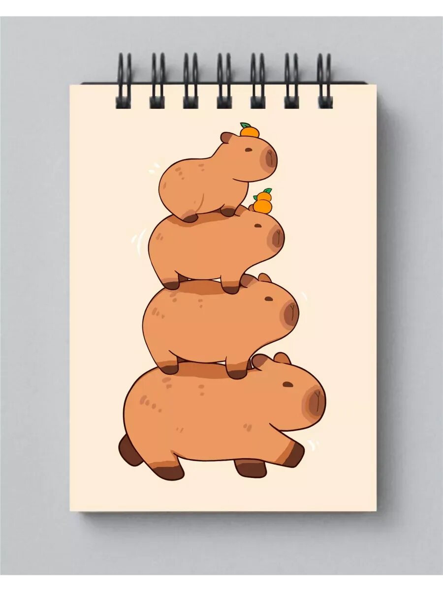 Блокнот Капибара, А6