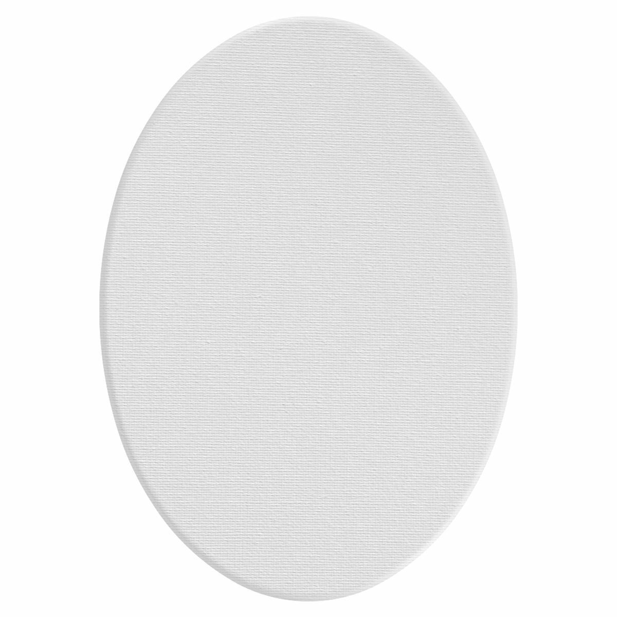 Холст грунтованный на картоне Гамма "Студия", овальный, 25x35см, 100% хлопок, 280г/кв. м, мелкое зерно (190923_ov2535)