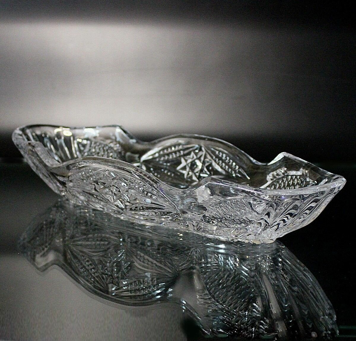 Салатник для солений хрусталь