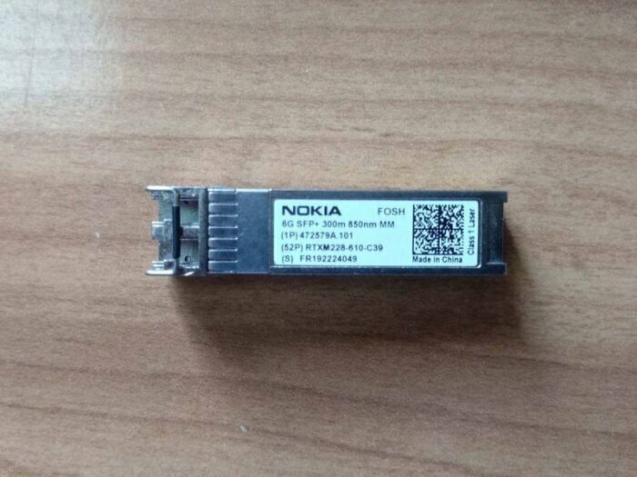 Трансивер Nokia 6G SFP+ 300m 850nm MM