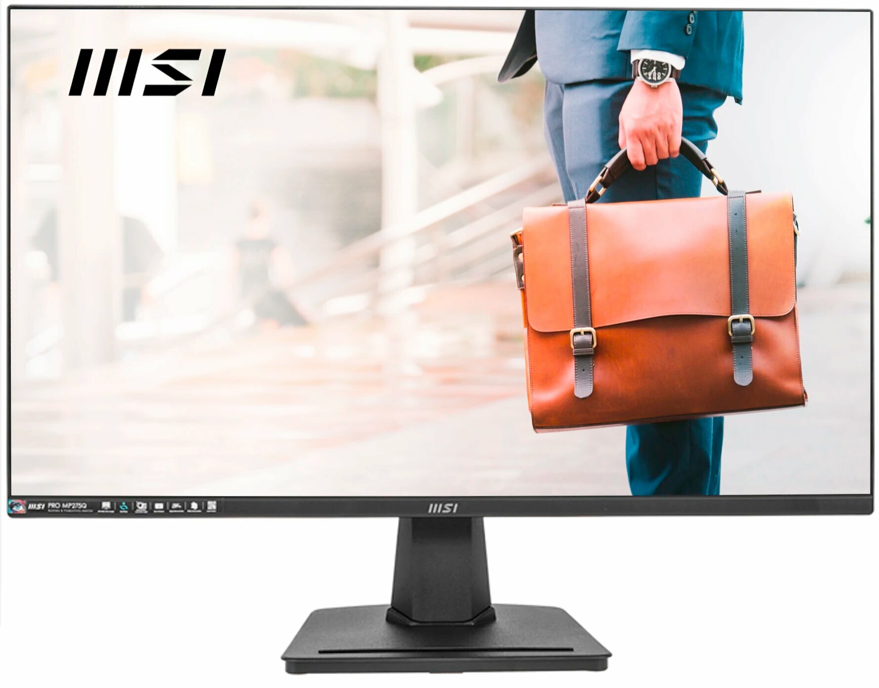 27" Монитор MSI PRO MP275Q, черный (2560x1440, 100 Гц, IPS, LED)